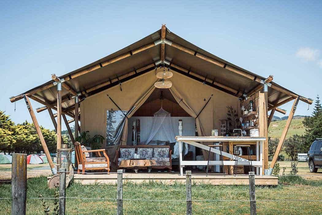 Glamping Tent | Near Auckland | New Zealand North Island