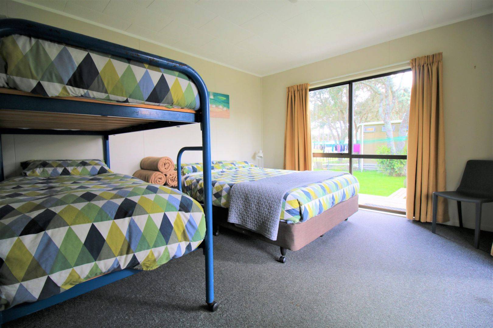 Self-contained Family Cabins | Pākiri Holiday Park